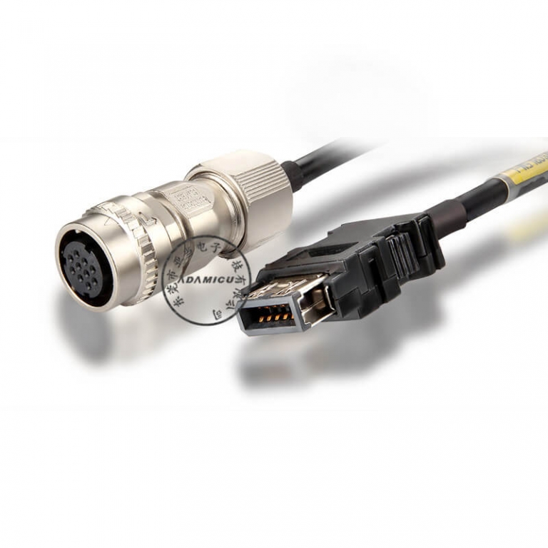 Manufactured Mitsubishi encoder cable MR J3ENSCBL5M L