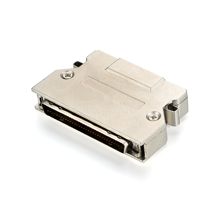 Custom VHDCI 68 pin male connector metal