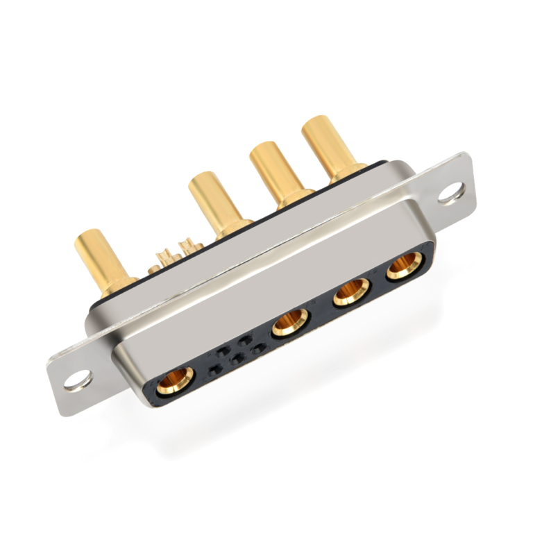 36W4|high current pcb connector solder pin angled 36W4