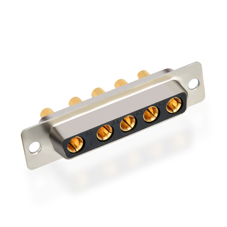 Combination D-SUB 5w5 connector panel mount connectors