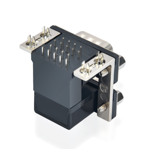 db9 serial port connector|Panel mount stacked male to male db9 serial ...