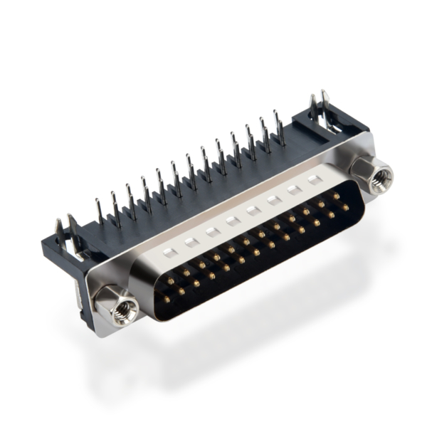 15 pin d sub connector | right angle machined pin 15 pin d sub connector