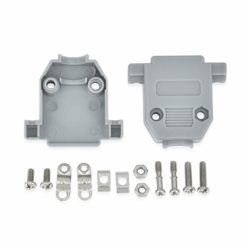 d-sub backshell |15Pin d-sub backshell with unc 4-40 screws