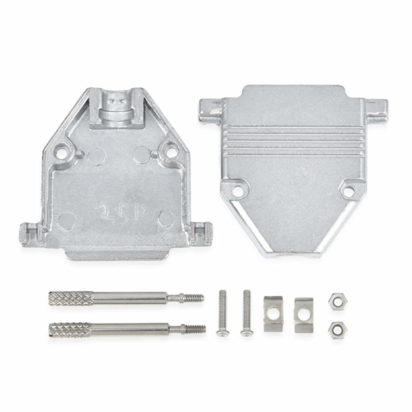 d-sub hood |metal cover 15pin d-sub hood for cable connector