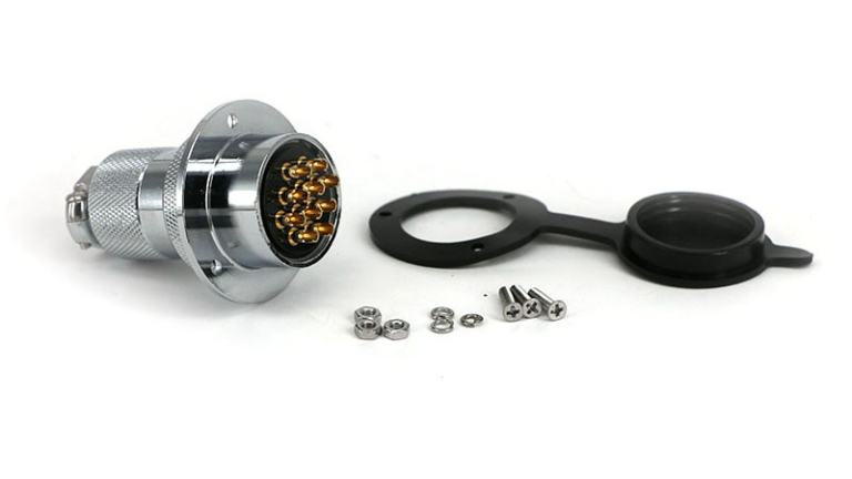 Automation Plug M25 series 12 pin round connector