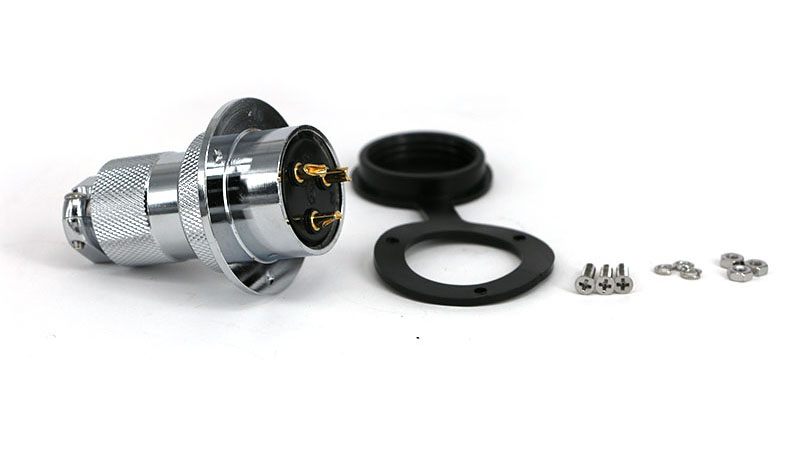 Automation cable M16 3 pin circular power connector