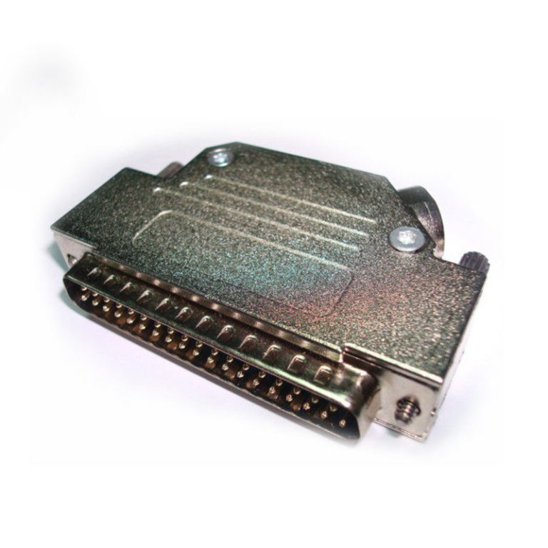 db9 backshell |metal db9 backshell with short screws for cable assembly