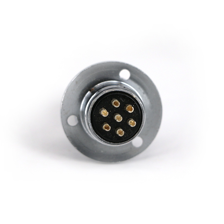 Standard straight cable plug P24 aircraft electrical connectors