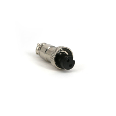 Standard M30 series 2 pin female circular connection plug