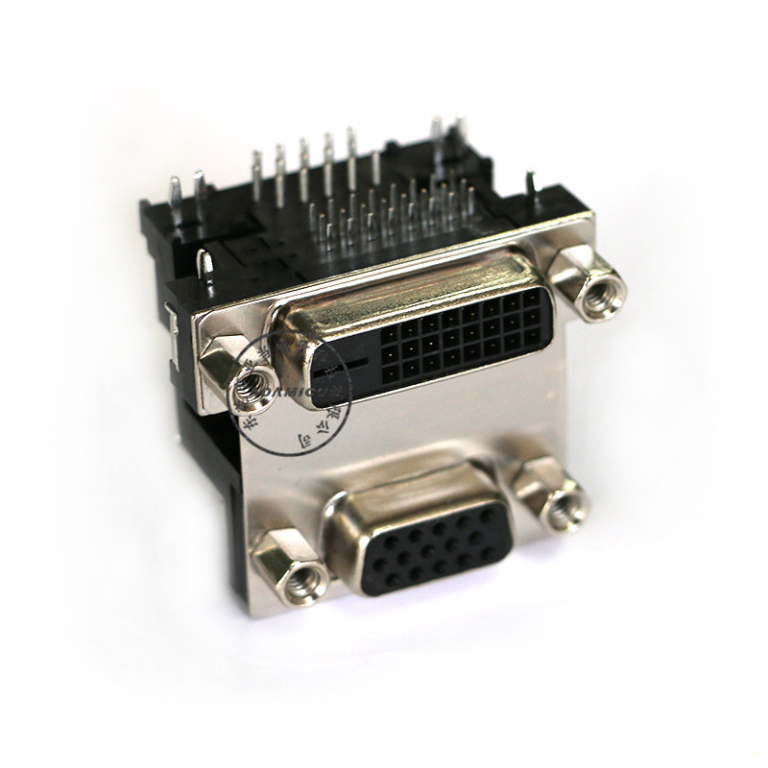 25 pin d sub|Right angle pcb mount female to female 25 pin d sub dual ...