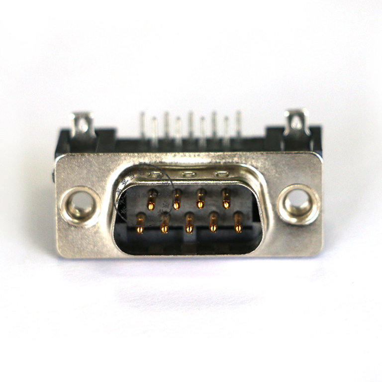 d9 male connector | high quality LCP right angle d9 male connector with ...