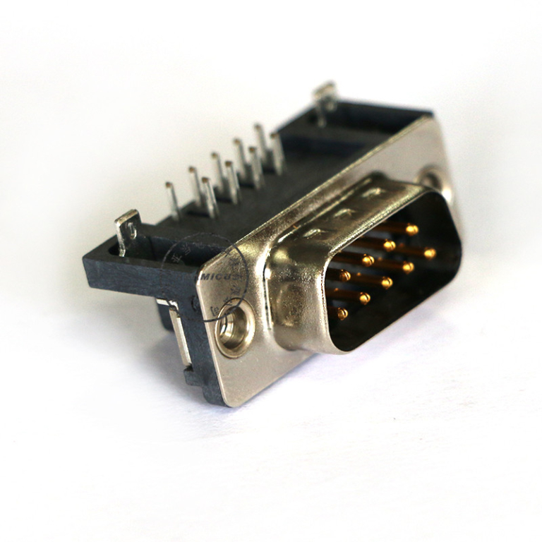 9 pin d type male connector | LCP right angle 9 pin d type male ...