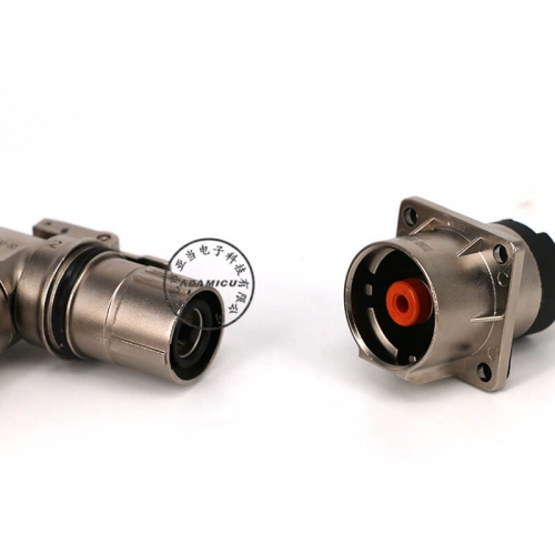 high voltage terminal Connector right angle circular connector-ADAMICU