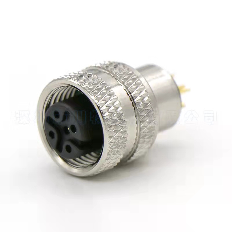 free plug ordinary rubber-coated 8-pin male and female circular connector