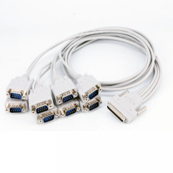 VHDCI Breakout Cable M to 8-Port VGA Female Splitter Breakout Cable