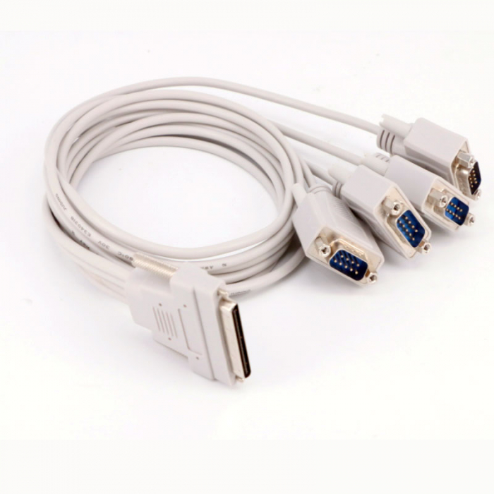 VHDCI Male to 4-Port VGA Splitter Breakout Cable